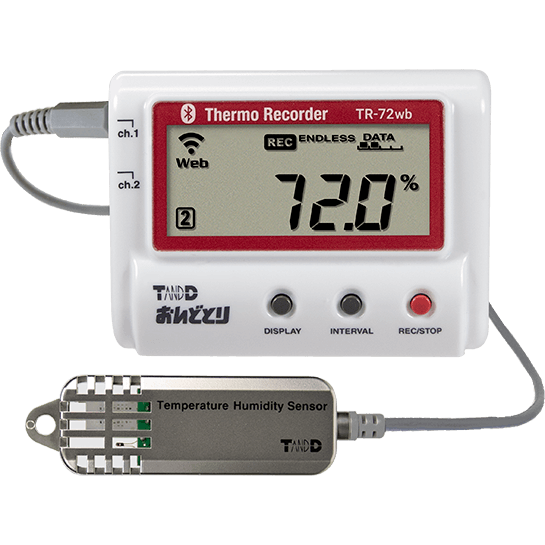 データロガー おんどとりTR-72wb-S製品ページ｜T&D-公式-